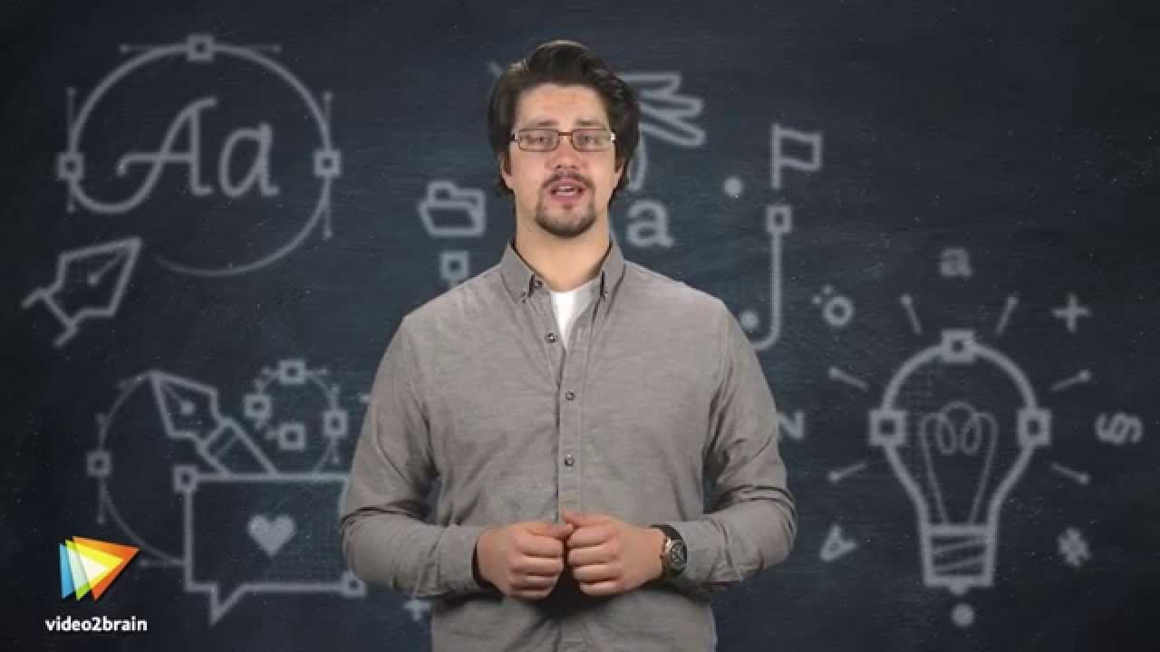 Schriftzüge und Wortmarken gestalten Tutorial: Trailer |video2brain.com - YouTube