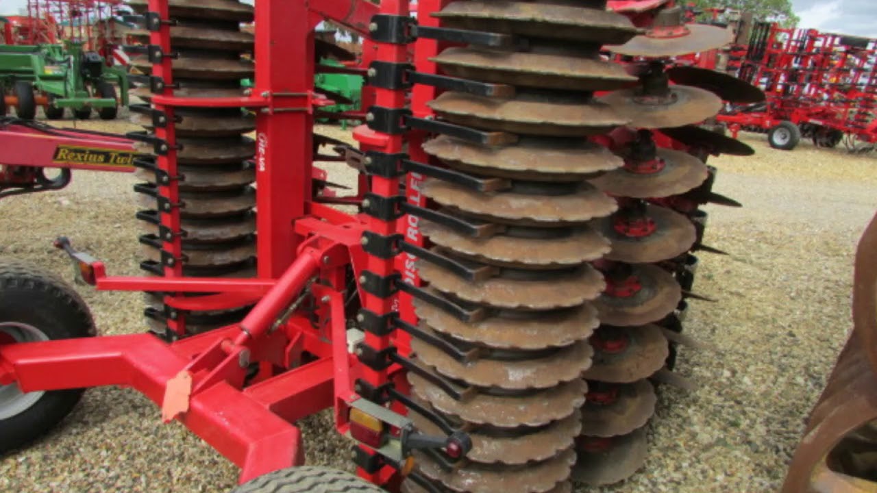 USED OPICO HEVA DISC ROLLA FOR SALE. 4 METRE HYD FOLDING, SHORT DISC ...