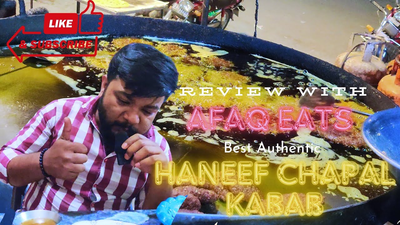 Authentic Chappal kababs of 7up phatak ... unique street foods pf ...