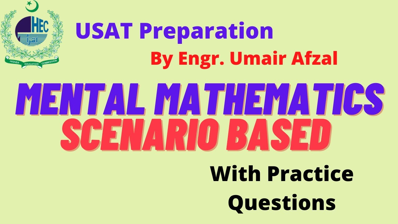 USAT Test Preparation | Mental Mathematics and Scenario Based Questions ...