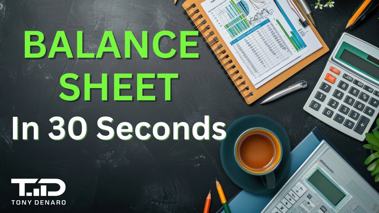 Balance Sheet Explained in 30 Seconds - Traps to Look For - Investing ...