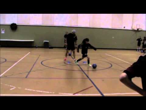 Coerver Session 1 - Outside Cut 02 Elite - YouTube