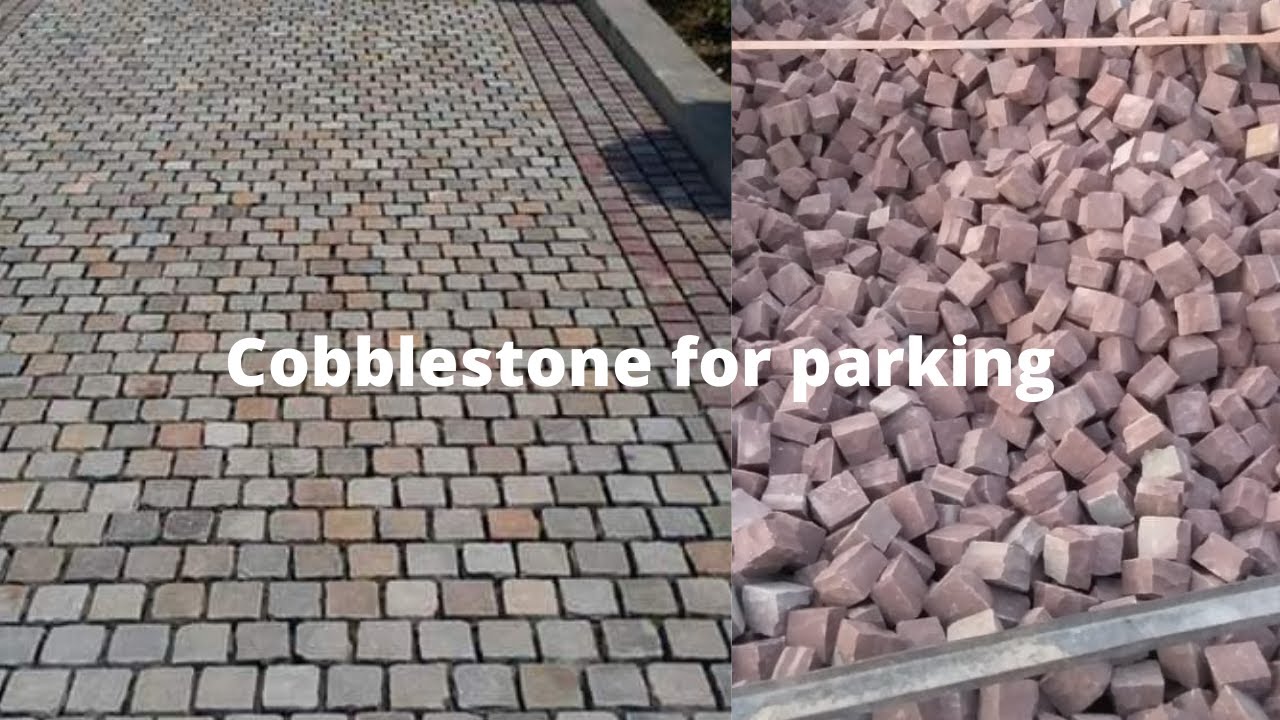 Cobblestone paving price in kota Rajasthan | cobblestone paving | - YouTube