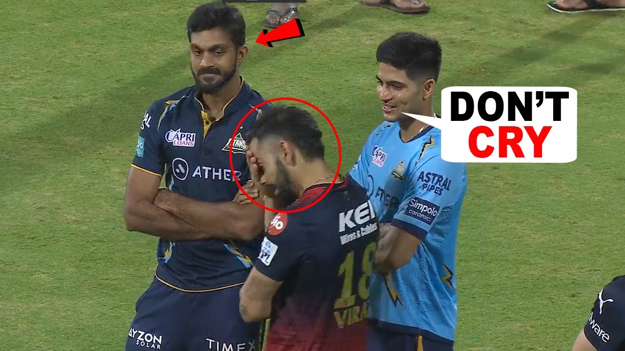 Shubhman gill heart winning gesture for emotional Virat Kohli after ...