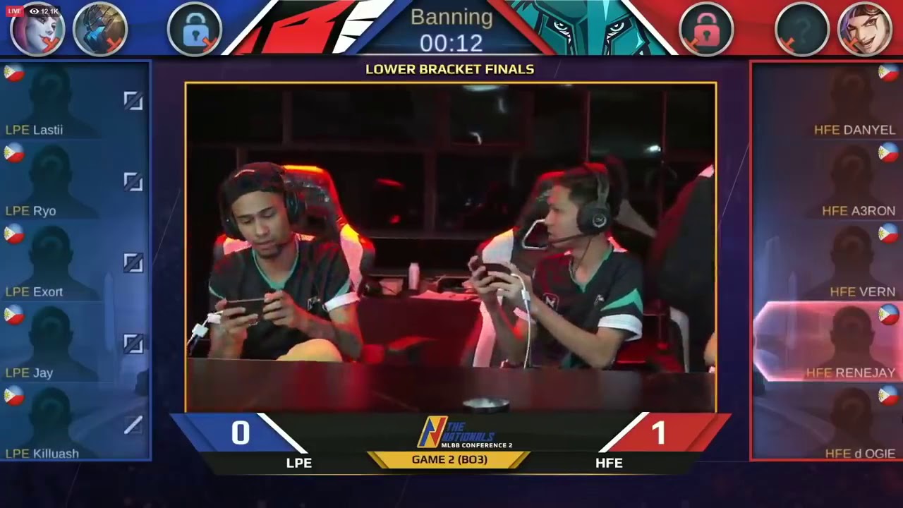 [GAME 2] LPE VS HFE, THE NATIONALS | Mobile Legends - YouTube