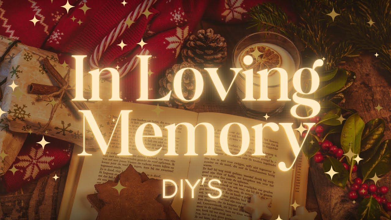 “In Loving Memory” Christmas DIY Ornaments-#iodmoulds 2024 - YouTube