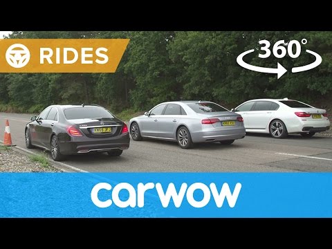 BMW 7er vs. Mercedes S-Klasse vs. Audi A8 360 Drag Race 2017 | Mitfahrgelegenheiten