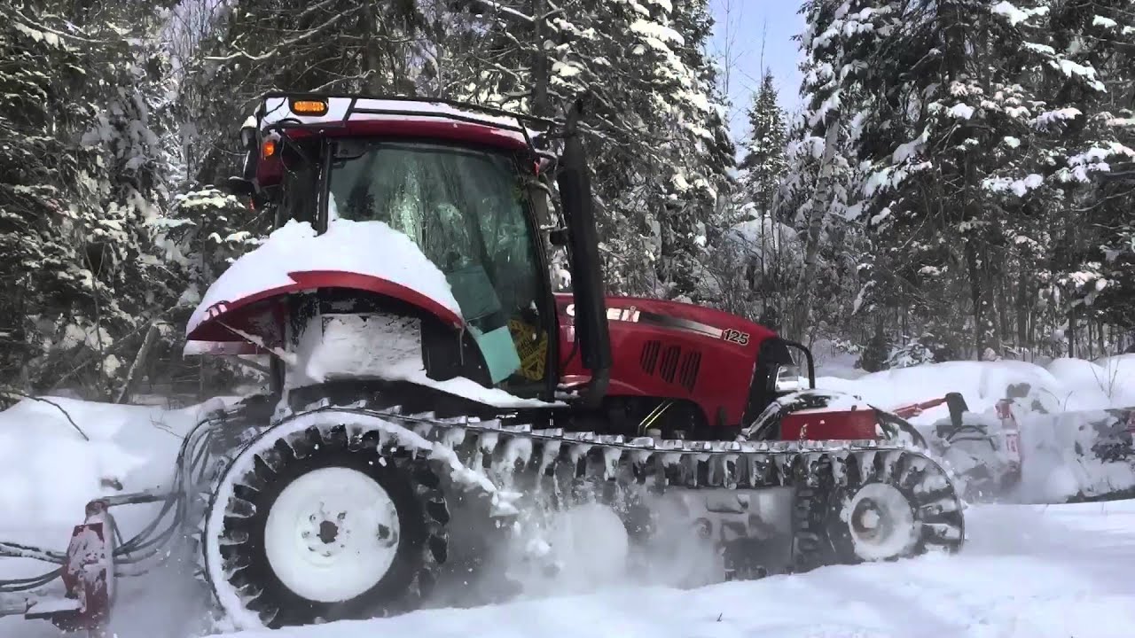 Case IH Maxxum 125 Grooming Tractor - Mattawa & Area Snowmobile Club ...
