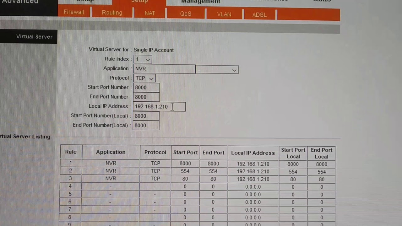 Port forwarding in mtnl router - YouTube