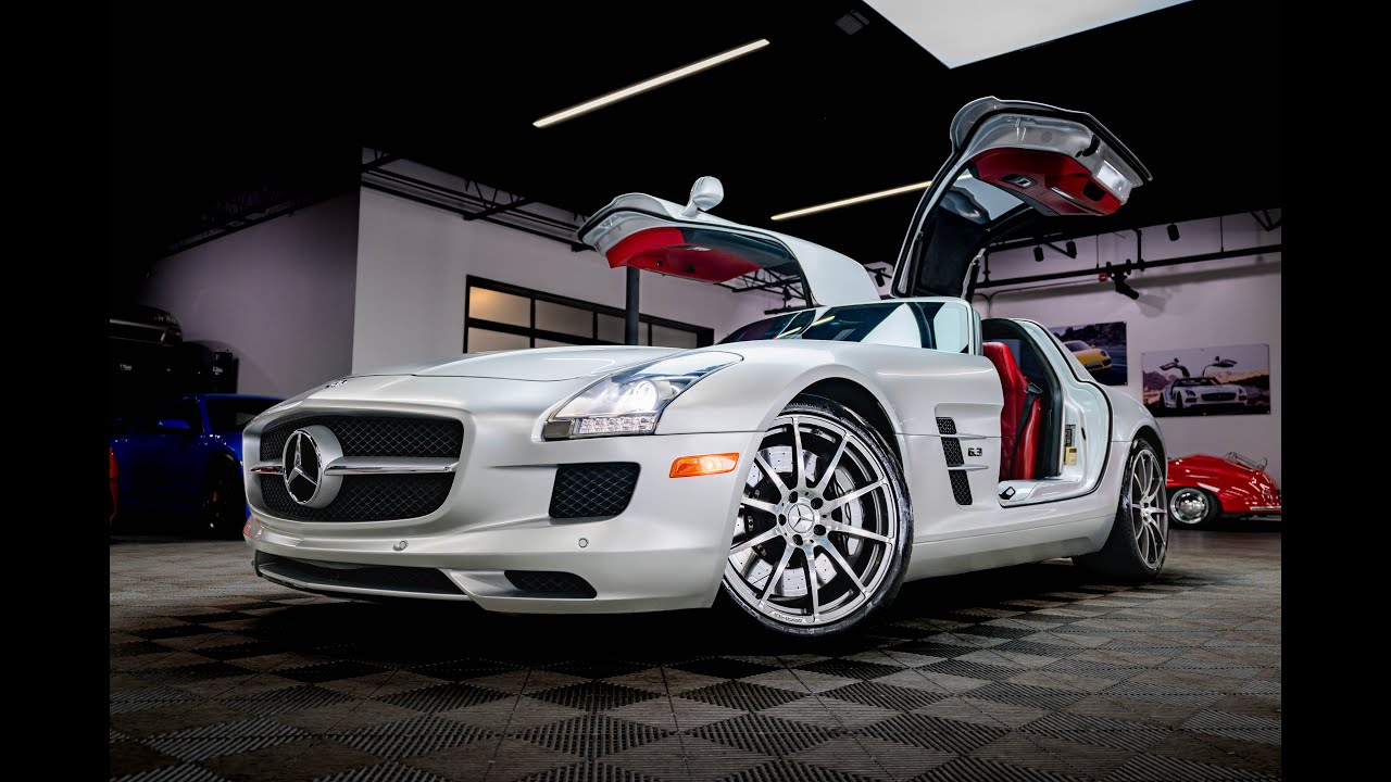 2012 Mercedes Benz SLS AMG! Gullwing Doors! Full Matte Clear PPF! Hand ...