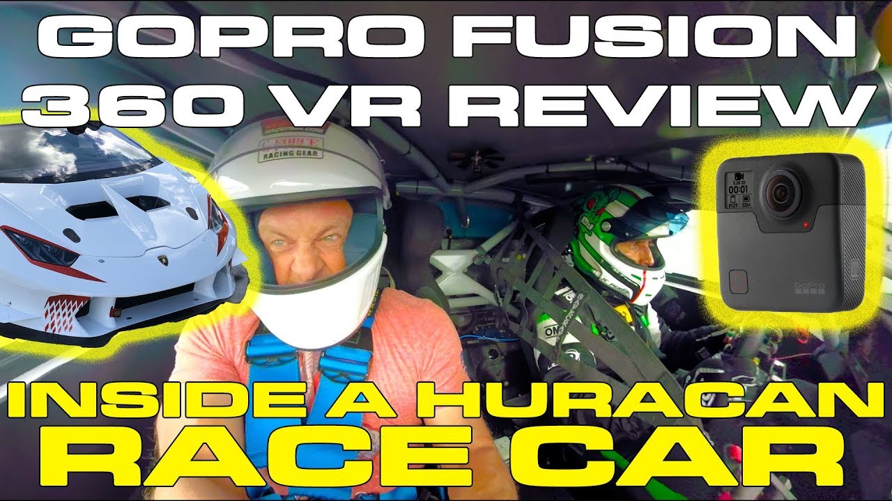 Review - GoPro Fusion 360 VR Camera Review while riding Inside a ...