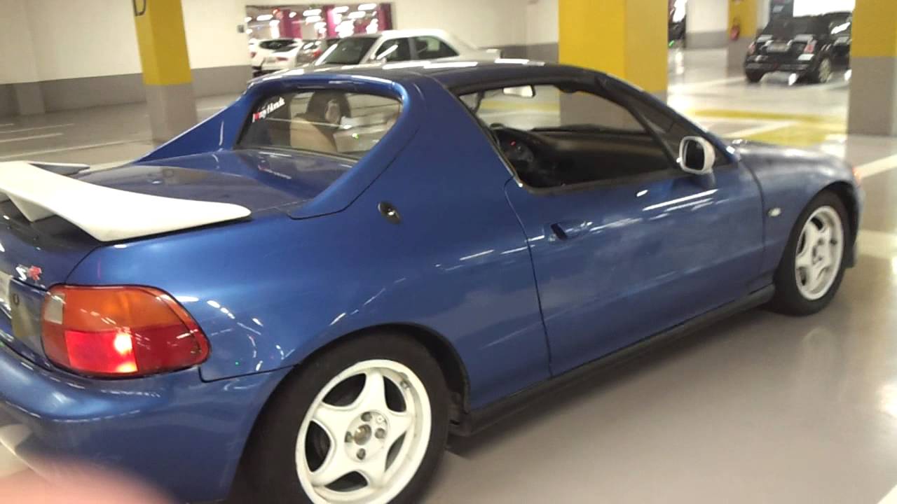 Honda Crx Del Sol Type R - YouTube