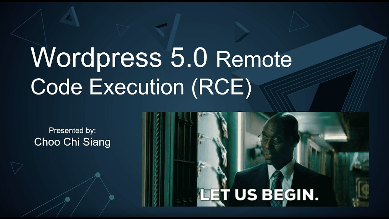 Understanding WordPress 5.0 RCE - YouTube