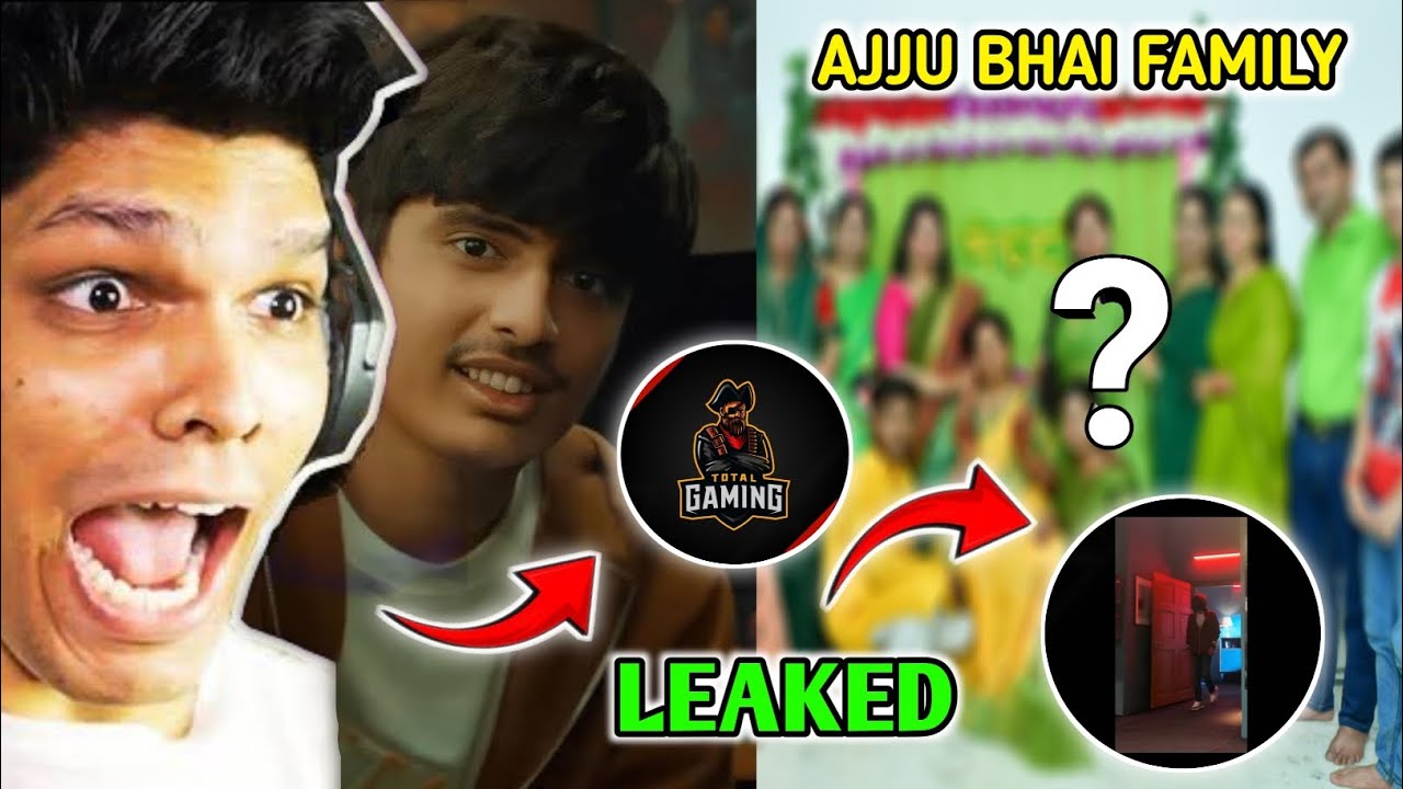 Ajju bhai family photo leaked😱total gaming family face rivel video ...