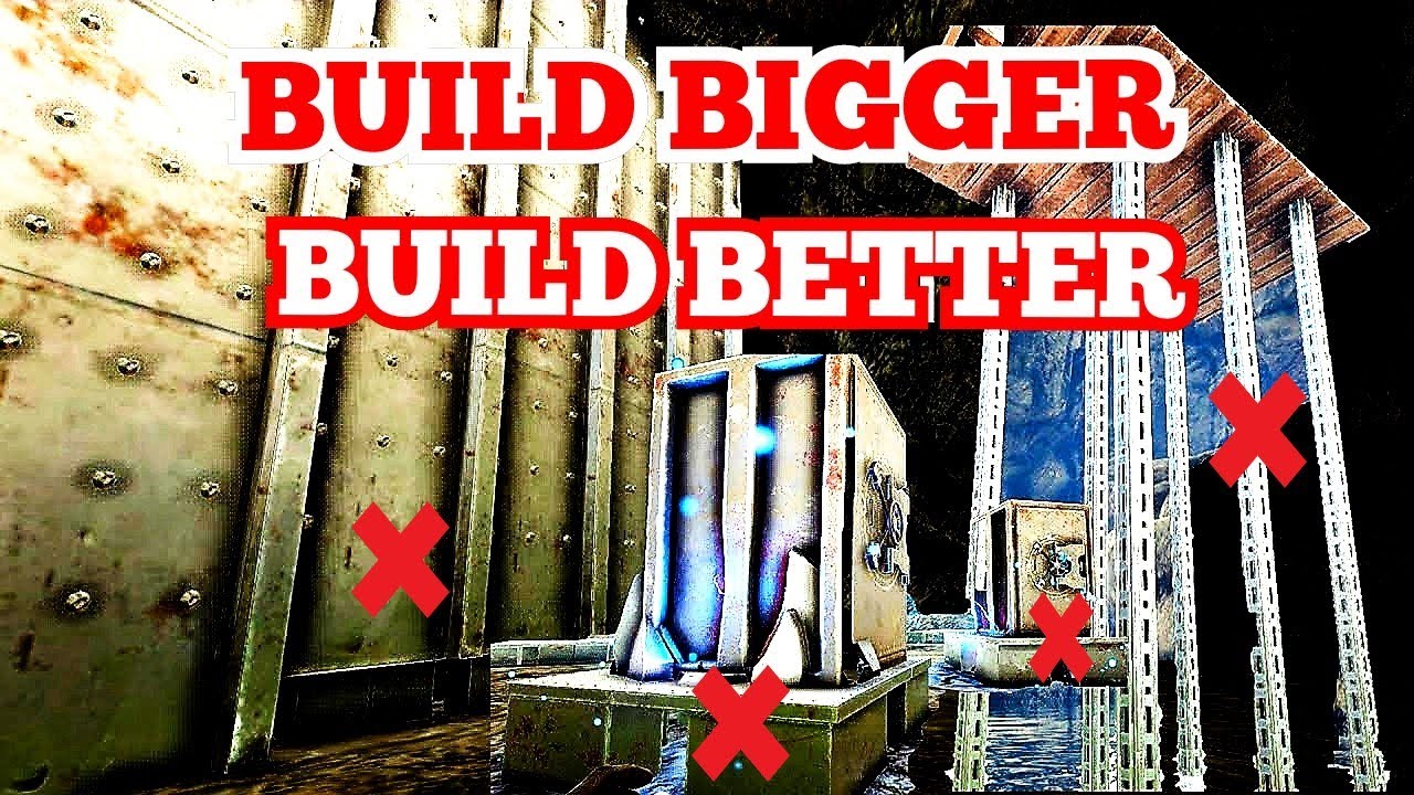 ARK 4 TOP TIPS | Ark pvp | build the unraidable base | ARK SURVIVAL ...