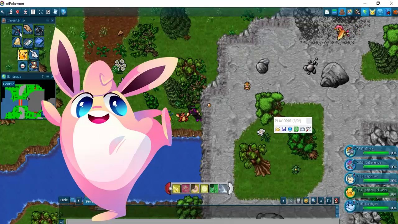 Macro/ Bot para NEW CLIENT ( OT pokémon Version 14 ) 2017 - YouTube