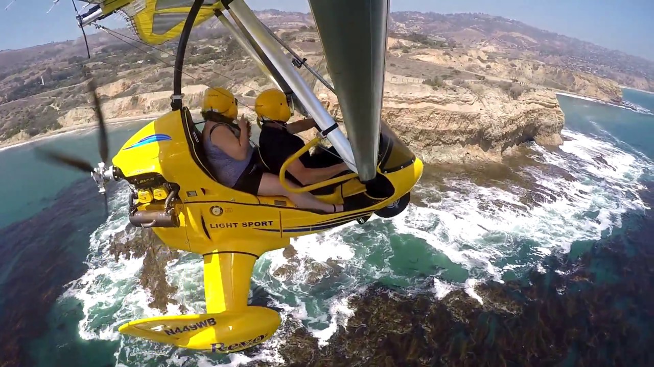 Scenic Ultralight Flight - Pacific Blue Air - YouTube