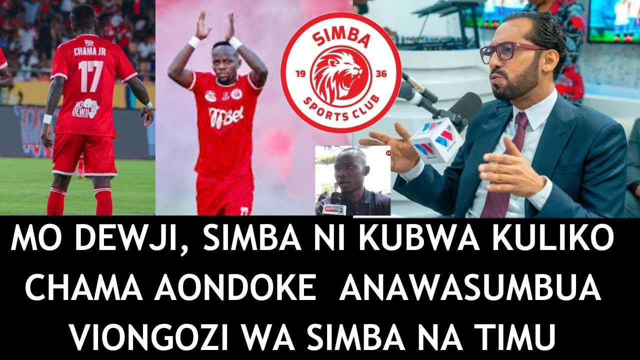 CLATOUS CHAMA NI MDOGO KULIKO NEMBO YA SIMBA/ATAONDOKA SIMBA ITABAKIA ...