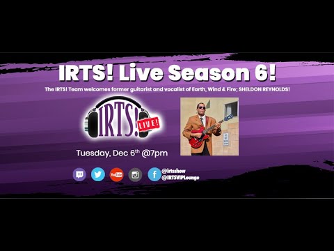 IRTS! Live Welcomes the Former Lead Guitarist and Vocalist of Earth ...