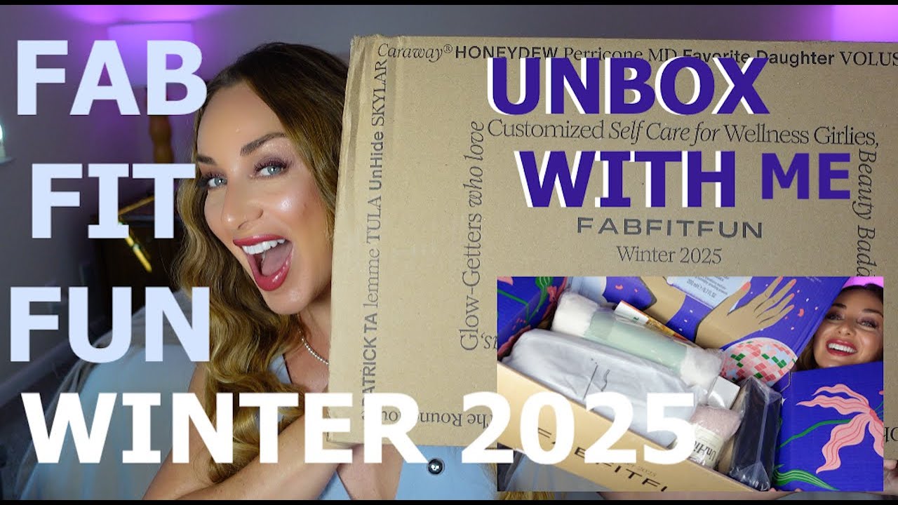 FabFitFun Winter 2025 Box ️💙 – Best Seasonal Subscription EVER! - YouTube
