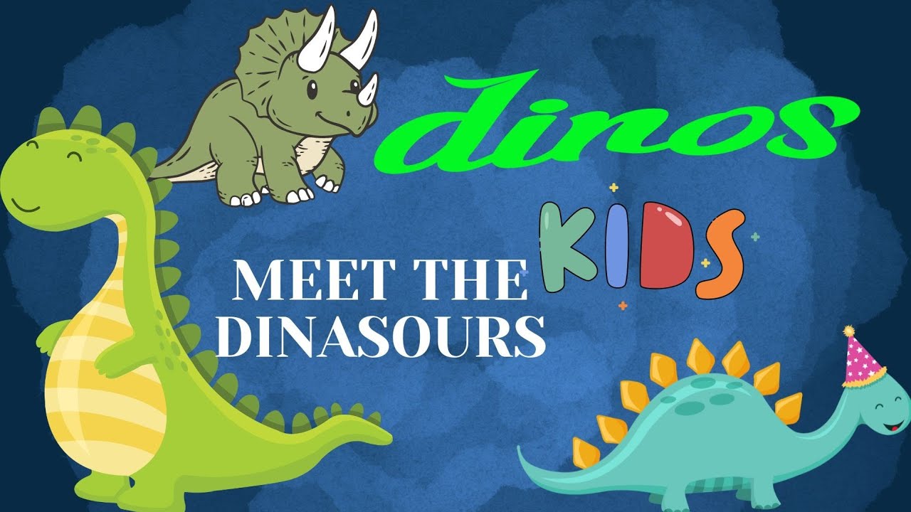 🦖 **Meet the Dinosaurs! 🌍 | Fun Dinosaur Facts for Kids** 🦕 - YouTube