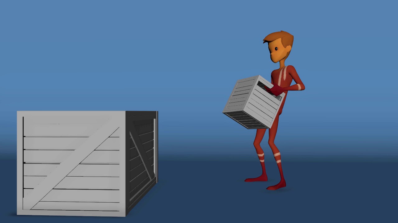 Box Lift Animation - YouTube