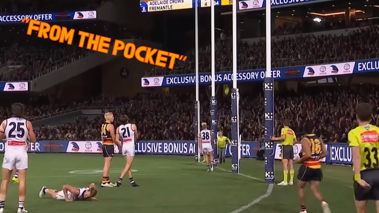 THE MOST IMPOSSIBLE ANGLE AFL GOALS PT 1 - YouTube