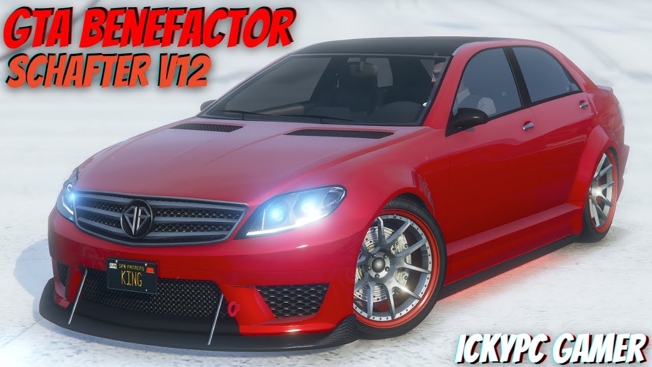 GTA Online : Benefactor Schafter V12 Customization & Review | Brabus E ...