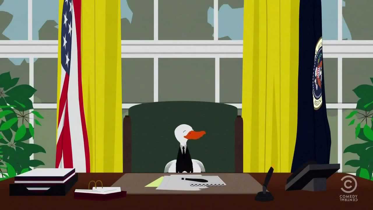 President Duck signs "Stan's Bill". - YouTube