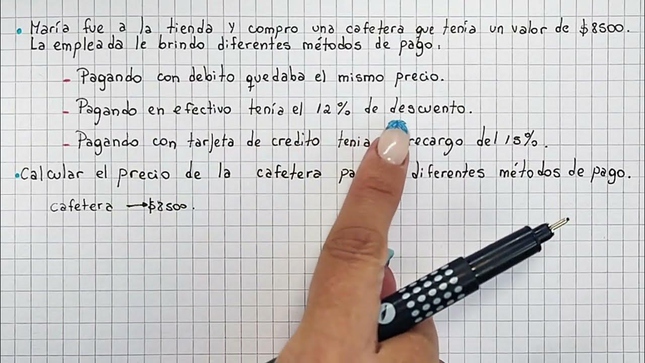 POCENTAJES - Cómo plantear un problema aplicando regla de tres simple ...