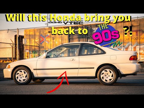 This 1994 VTEC Honda Civic EX Coupe is a mid 1990s Icon