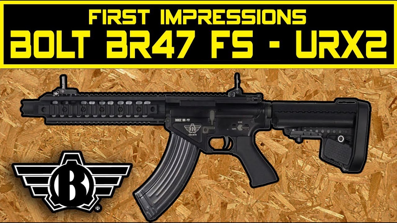 Airsoft Bolt BR47 FS URX2 Review - YouTube