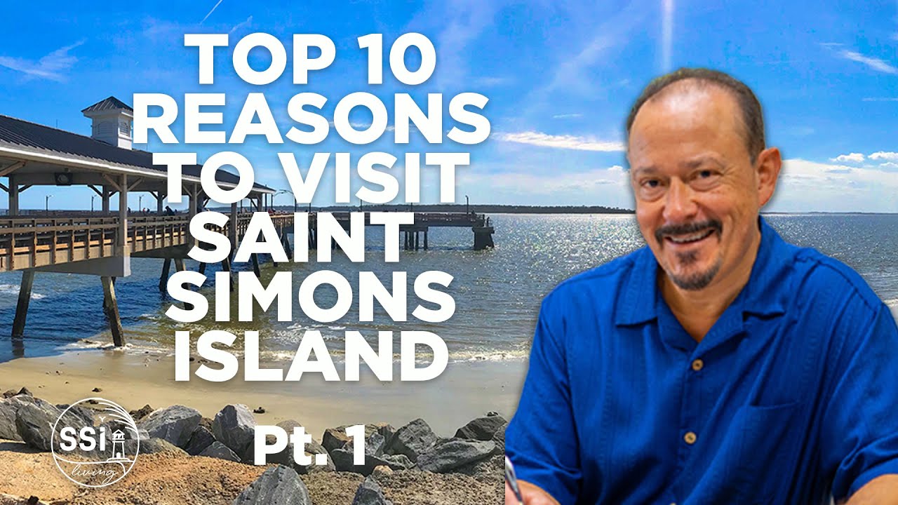 Top 10 Reasons to Visit Saint Simons Island, Part 1 - YouTube