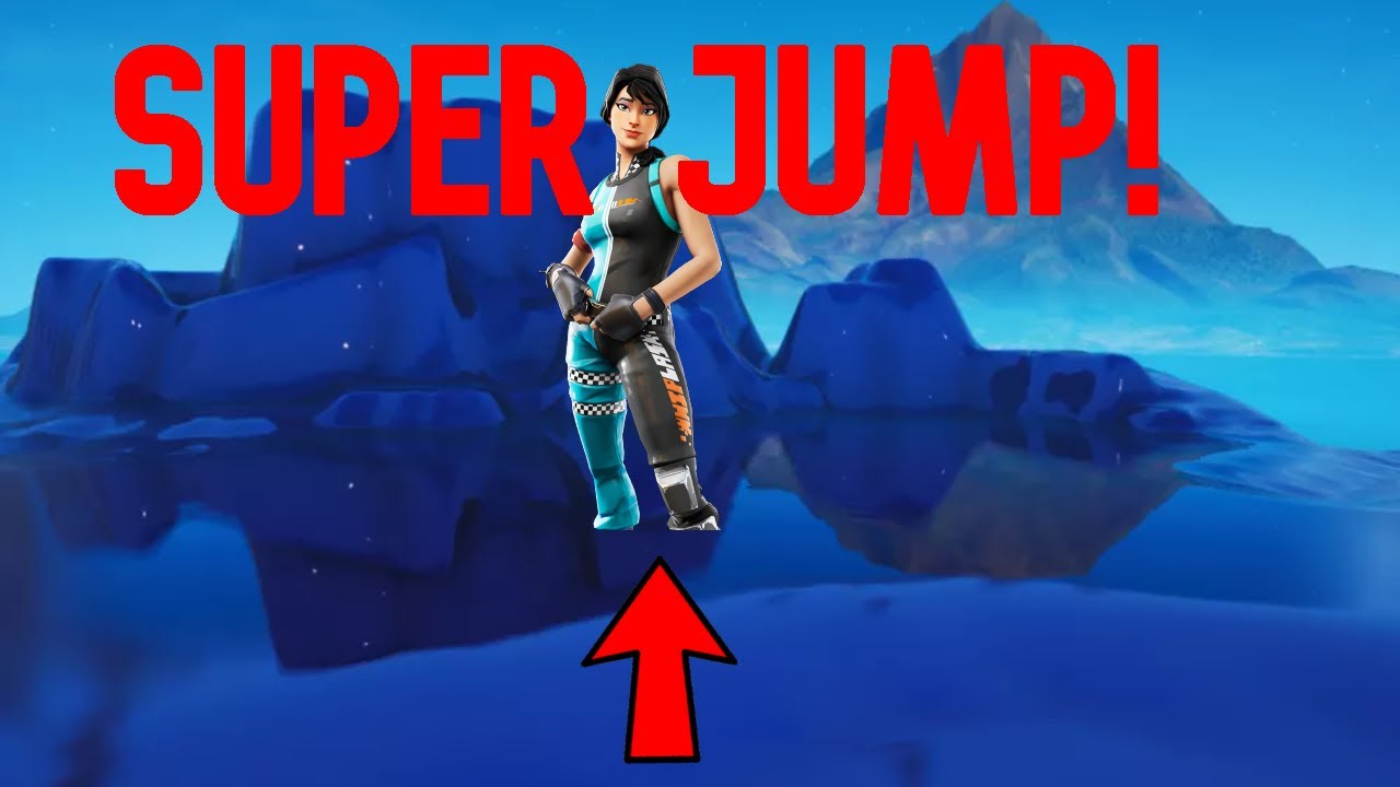 How To Do The Super Jump Technique (Fortnite) - YouTube