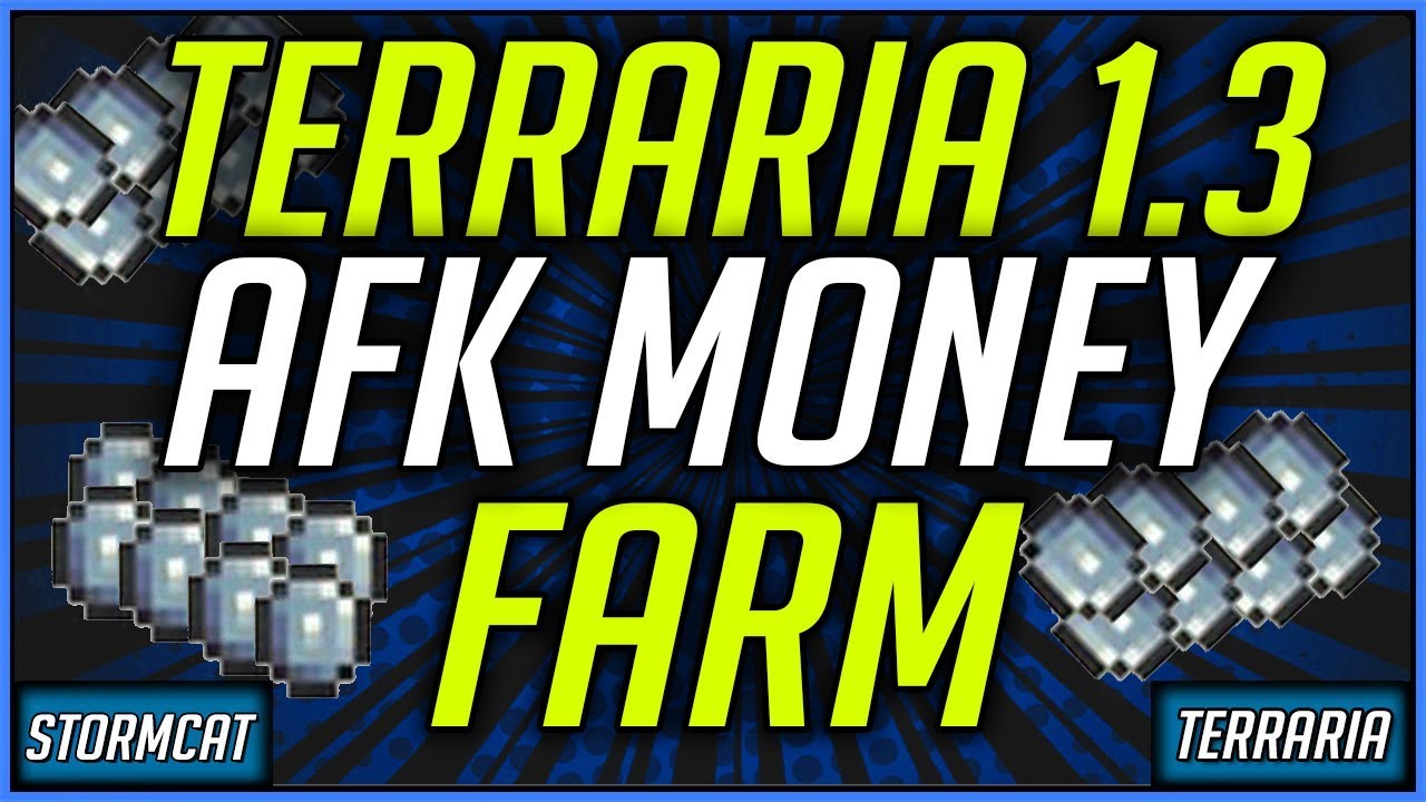 TERRARIA 1.3 ULTIMATE AFK MONEY FARM! - TERRARIA CONSOLE 1.3.6 BEST AFK ...