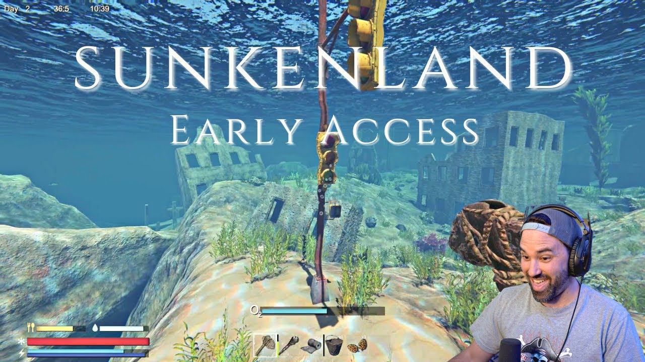 Sunkenland: Early Access Waterworld Survival Crafting Game - YouTube