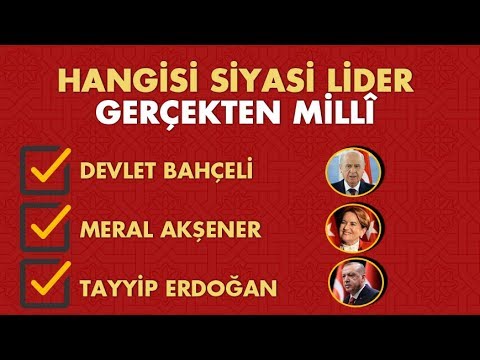 Son yılların en büyük siyasi anketi: Hangisi daha milliyetçi?