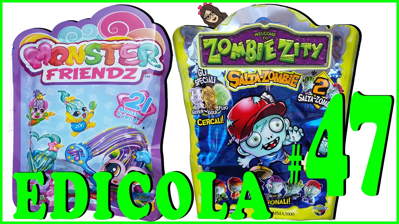 EDICOLA 47: Monster Friendz & Zombie Zity - YouTube