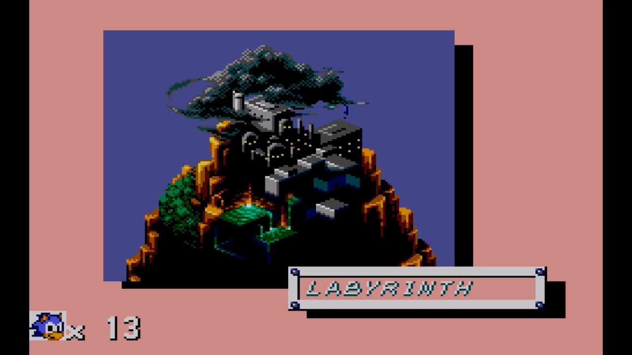 Sonic The Hedgehog (8-bit) - Labyrinth Zone - YouTube