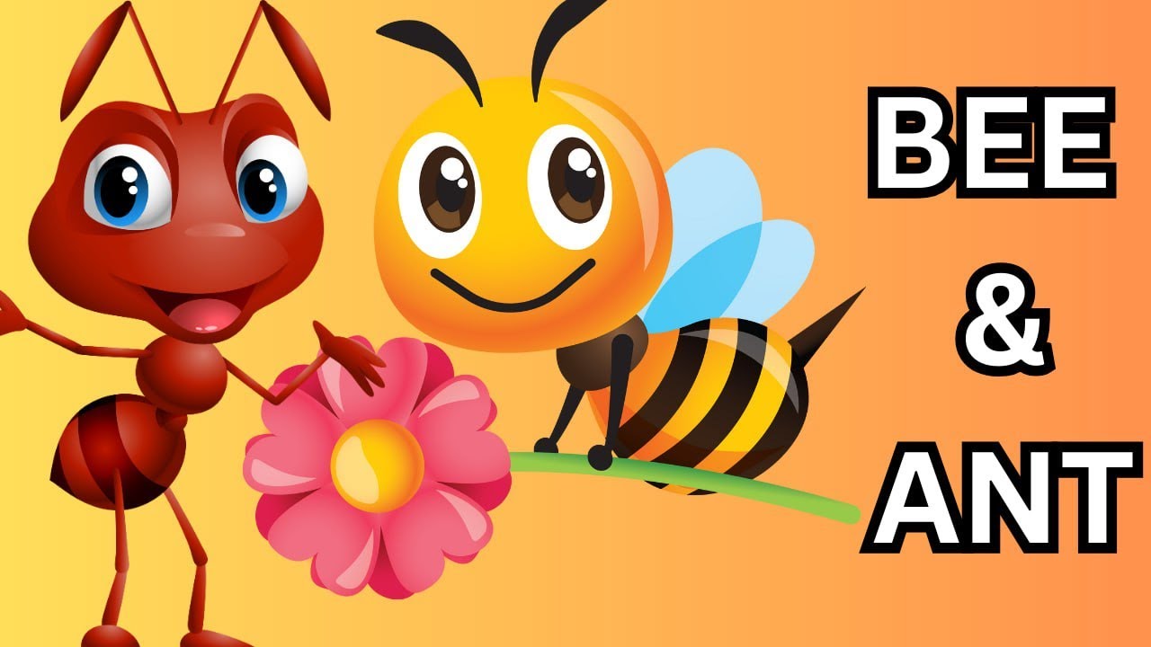 Bee & Ant | English Cartoon Story for Kids - YouTube