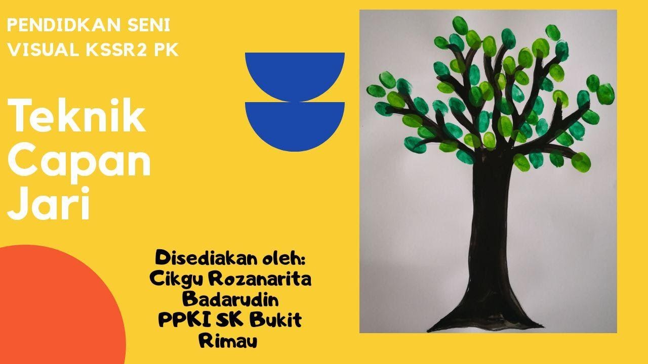 TEKNIK CAPAN JARI | PENDIDIKAN SENI KREATIF TAHUN 2 | MASALAH ...