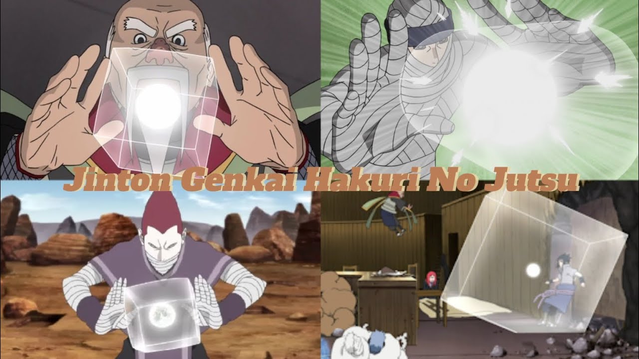 all moment jinton : genkai hakuri no jutsu | Naruto - YouTube