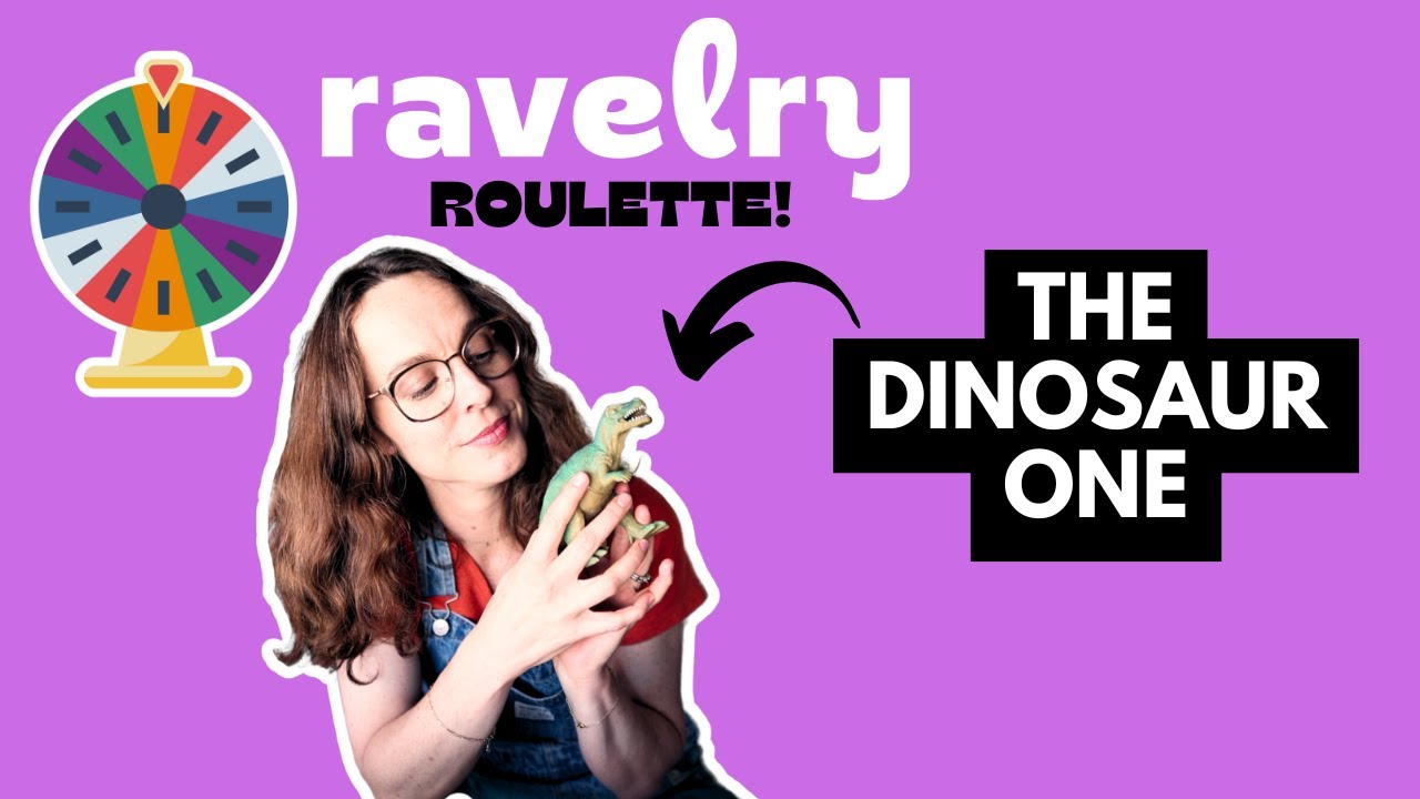 7 Random BOOKISH Knitting Patterns?...and a DINOSAUR! 🦖 - YouTube