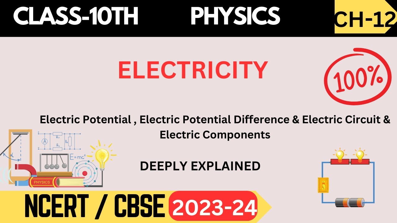 Class 10th Science Physics I Ch-1 Electricity I Deep Explanation I Part ...
