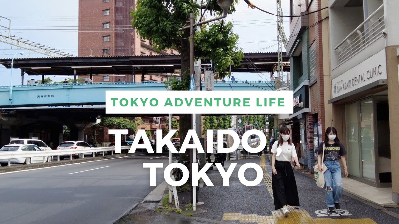 Walking Around Tokyo (Takaido).高井戸 - YouTube