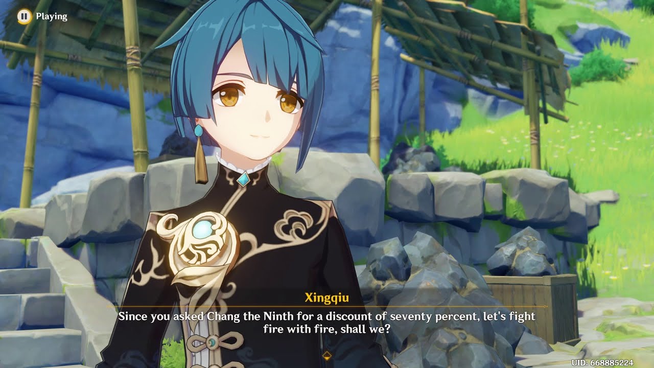 Fabulae Textile: Act 1 | Xingqiu's Character Story | Patch 1.0 ...