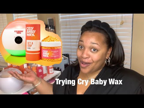 Reviewing & Waxing with the Cry Baby Wax Kit - YouTube