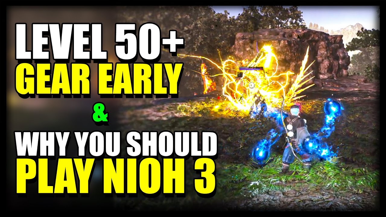 EARLY LVL. 50+ RAIJU CRUCIBLE WRAITH GEAR & JAKOTSU-BABA | Nioh 3 - YouTube