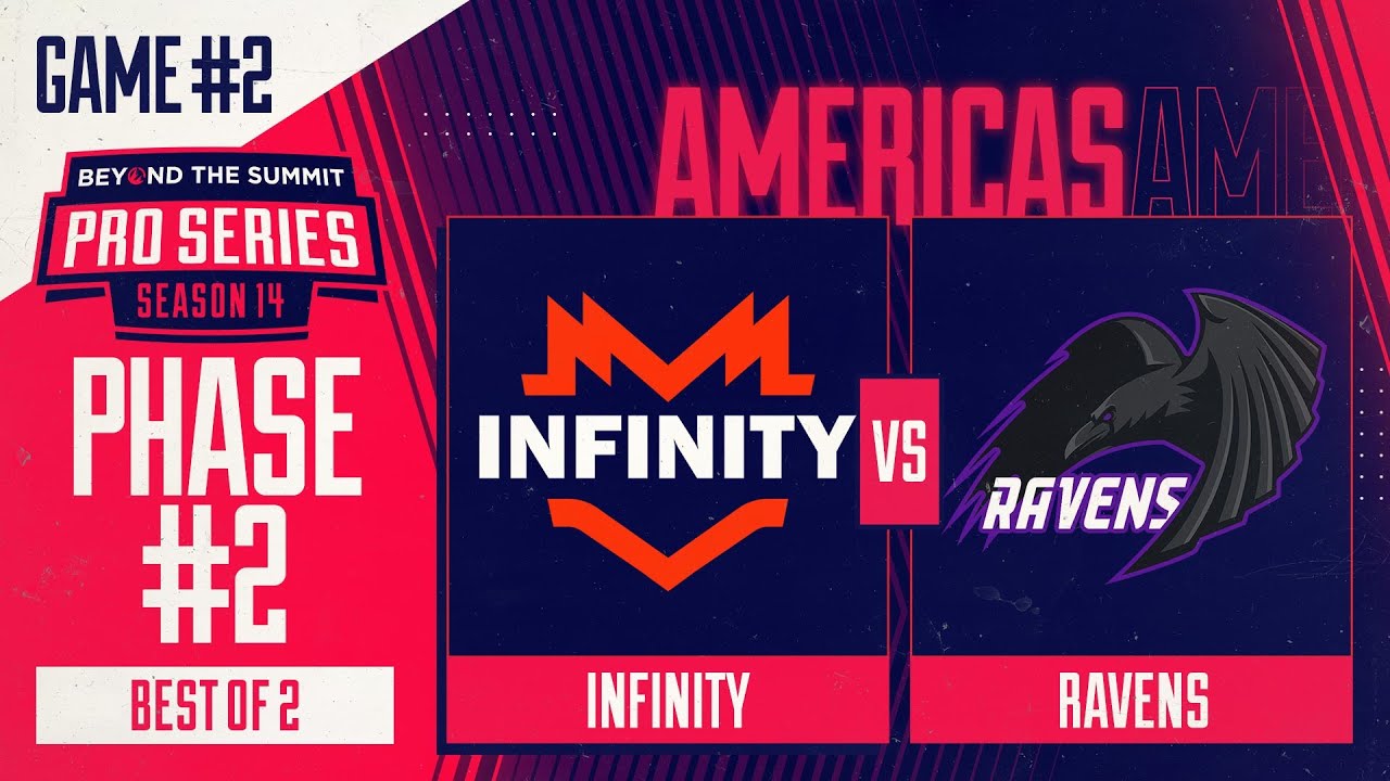 Infinity vs Ravens Game 2 - BTS Pro Series 14 AM: Phase 2 w/ rkryptic ...