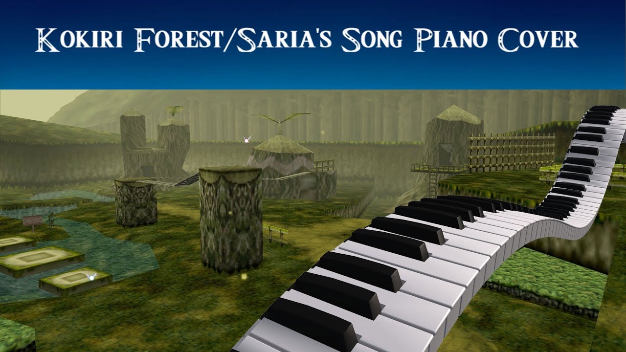 Kokiri Forest/Saria's Song - Piano Cover - YouTube
